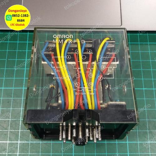 Jual Omron relay MM4XP-D diode led 100/110Vdc 4NO 4NC - Jakarta Barat ...