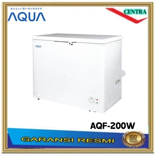 Jual FREEZER BOX DAGING AQUA AQF-200W CHEST FREZER KULKAS DAGING ES ...