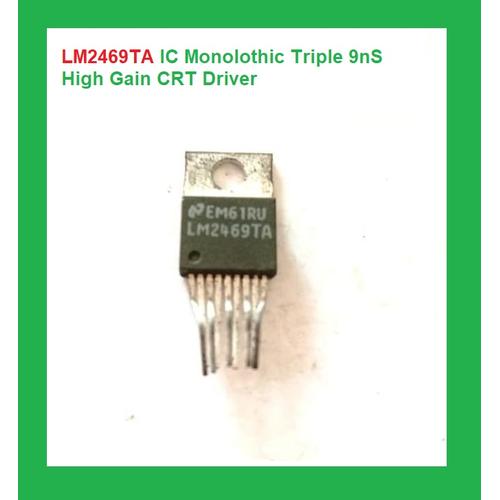 Jual LM2469TA IC Monolothic Triple 9nS High Gain CRT Driver - Jakarta ...