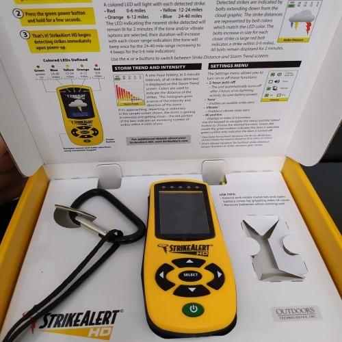 Jual Alat Ukur Deteksi Petir Lightning Detector STRIKE ALERT HD - Kota ...