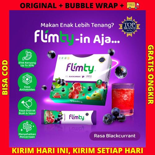 Jual Flimty Fiber 1 Box 16 Sachet - Rasa Blackcurrant Raspberry Mangga ...