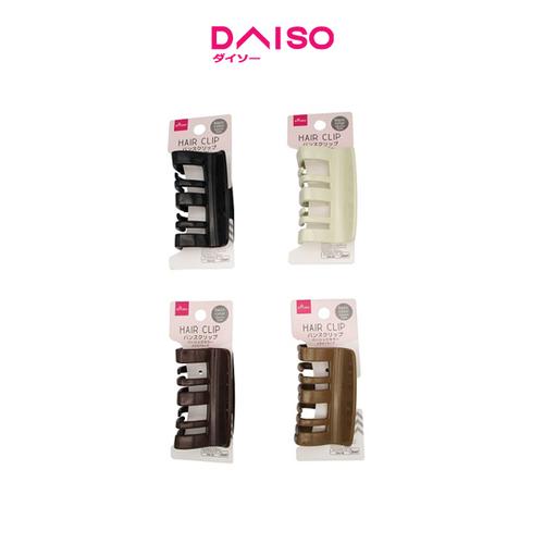 Jual Daiso Claw clip (Basic color Square type) - Hitam - Jakarta ...
