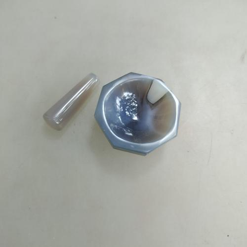 Jual agate mortar and pestle 4 cm lumpang batu alam agate dan alu ...