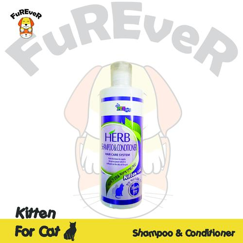 Jual Petperss Herb Shampoo & Conditioner Kitten Cat - Sampo Kucing [300 ...