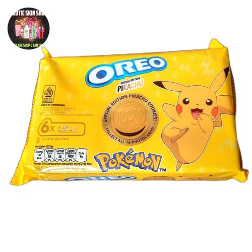 Jual OREO SPECIAL EDITION PIKACHU 165 GRAM FREE CARD INSIDE - Kota ...