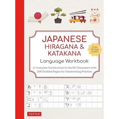 Jual Japanese Hiragana and Katakana Language Workbook: A Complete ...