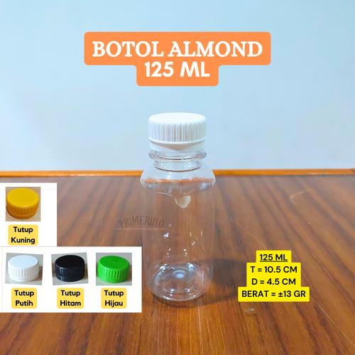 Jual BOTOL ALMOND 125 ML / 250 ML / 500 ML / BOTOL PLASTIK / BOTOL KOPI ...