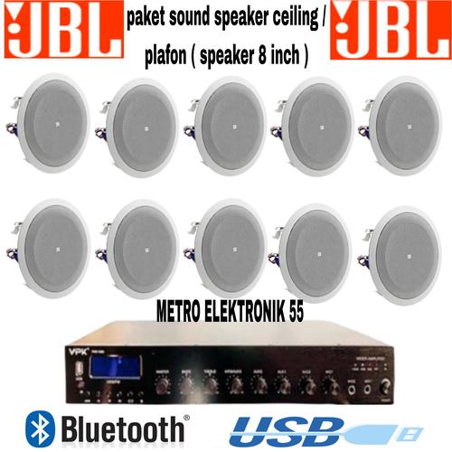 Jual Paket Speaker JBL Ceiling Atau Plafon 10 Unit Speaker Original ...
