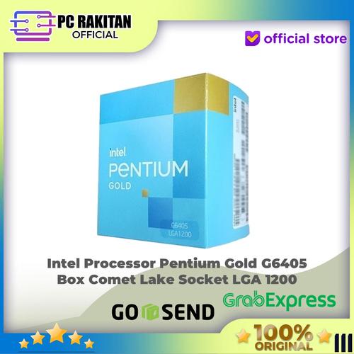 Promo Intel Processor Pentium Gold G6405 Box Comet Lake Socket LGA 1200 Cicil 0% 3x - Jakarta ...