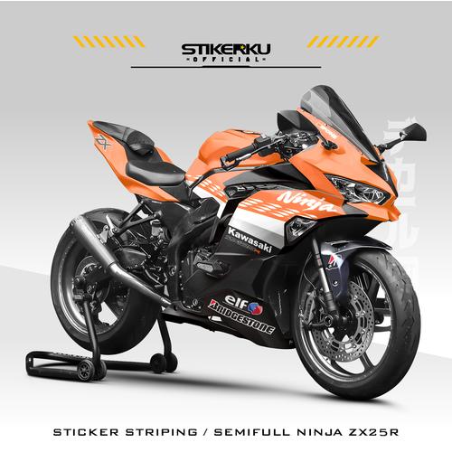 Promo STICKER SEMIFULL NINJA ZX-25R / MOTIF 18 / KAWASAKI ZX25R ...