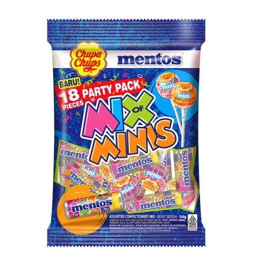 Promo Mentos Chupa Chups Permen Party Pack Mix of Minis 144 g - Jakarta ...