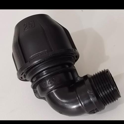 Jual Siku/Knee Drat Luar / Elbow Male thread adaptor Fitting HDPE ...