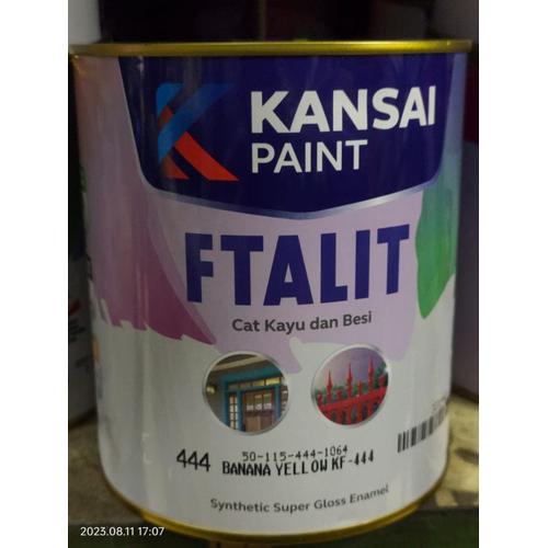 Jual Cat Besi dan Kayu Kansai Ftalit KF-444 Banana Yellow - 1kg - Kota ...