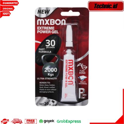 Jual Mxbon Lem Extreme Power Gel 20 Gr Daya Rekat Sangat Kuat Hingga ...