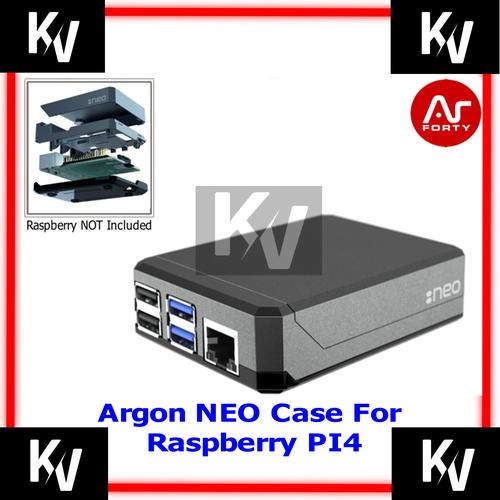 Jual Argon NEO Case Raspberry Pi 4 B Case Aluminium PI 4B PI4 AR Forty ...