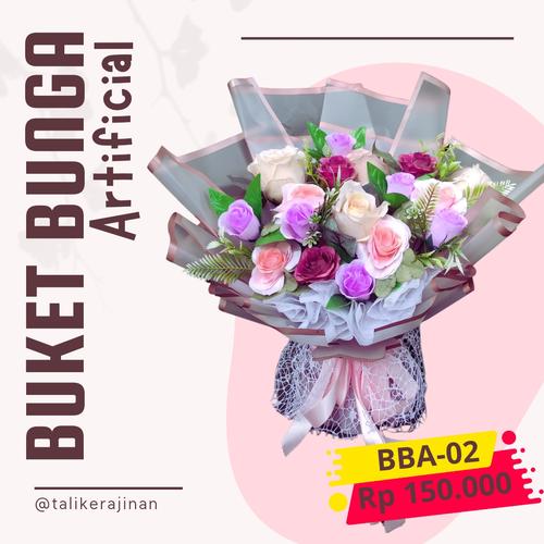 Jual Buket Bunga Artificial Mawar Buket Wisuda Wedding Kado Ulangtahun ...