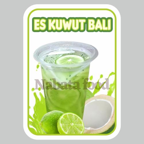 Jual Stiker Termos Aesthetic Tahan Air Sticker Es Aquarium Polos Tanpa ...