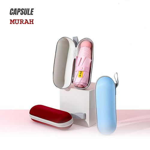 Jual Payung Lipat Mini / Payung Lipat Capsule / Payung Lipat Dompet Anti Hujan - pink - Jakarta ...