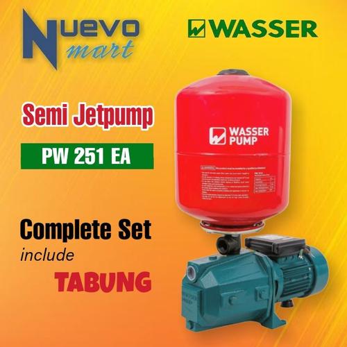 Jual WASSER Pompa Air Semi Jet Pump PW 251 EA PW-251 EA - GOJEK / GRAB ...