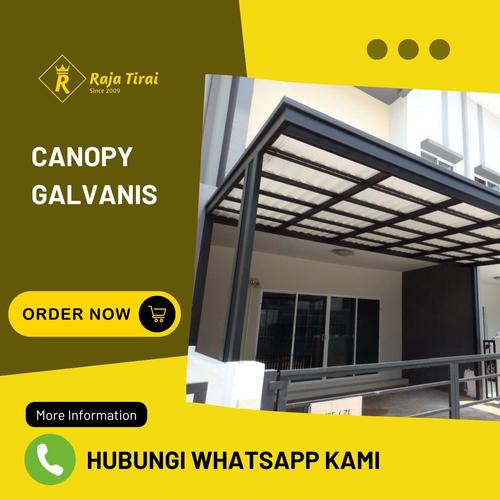Jual Kanopi hollow galvanis alderon genteng metal pasir atap spandek ...