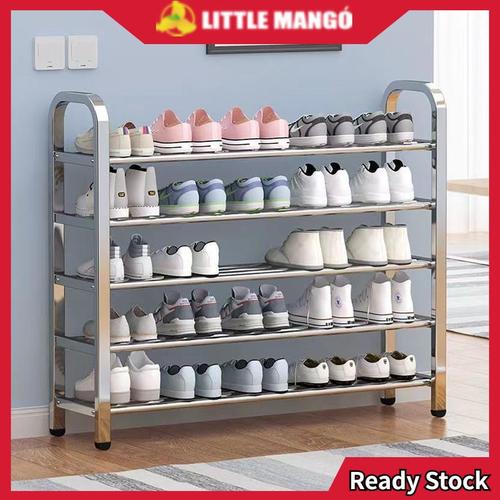 Jual Rak Sepatu Tingkat Rak Sepatu Kokoh Tempat Sepatu Sendal Besi Rak ...