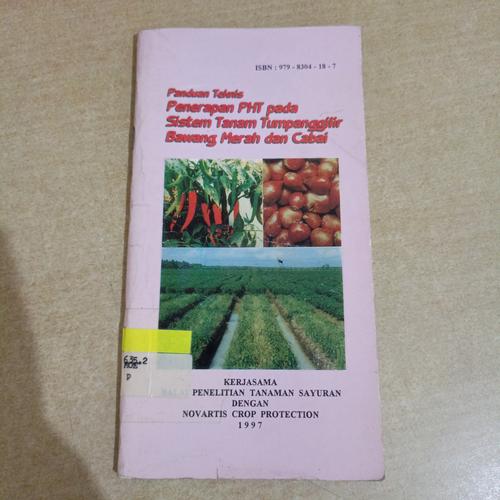 Jual Buku Panduan Teknis Penerapan PHT Pada Sistem Tanam Tumpanggilir Bawang Merah Dan Cabai ...
