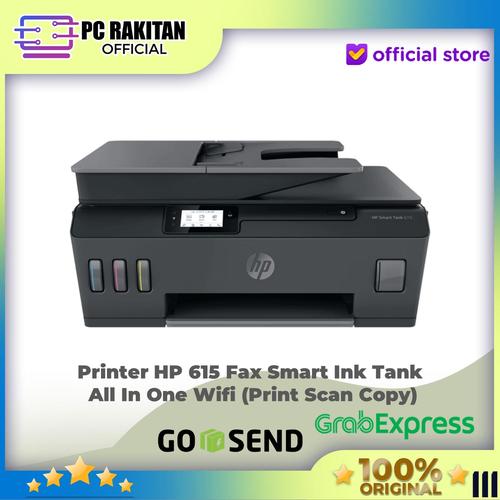 Promo Printer HP 615 Fax Smart Ink Tank All In One Wifi (Print Scan ...