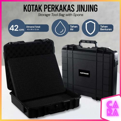 Promo Kotak Perkakas Tool Bag Waterproof Storage Box with Spons PP3 ...