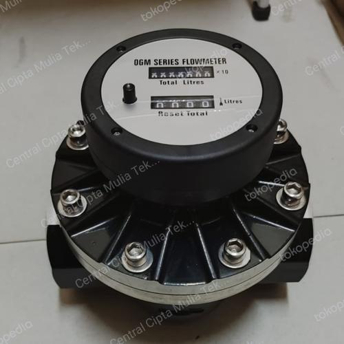 Jual Flow Meter 2" inch Oval Gear Meteran Solar Analog OGM DN 50 ...