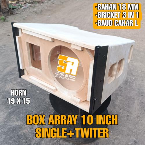 Jual Box array 10 inch single plus twiter mentahan - HANYA BOX - Kab ...