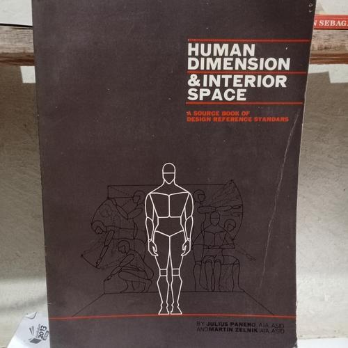 Jual HUMAN DIMENSION & INTERIOR SPACE - JULIUS PANERO & MARTIN ZELNIK - Kota Depok - Toko Tobas ...