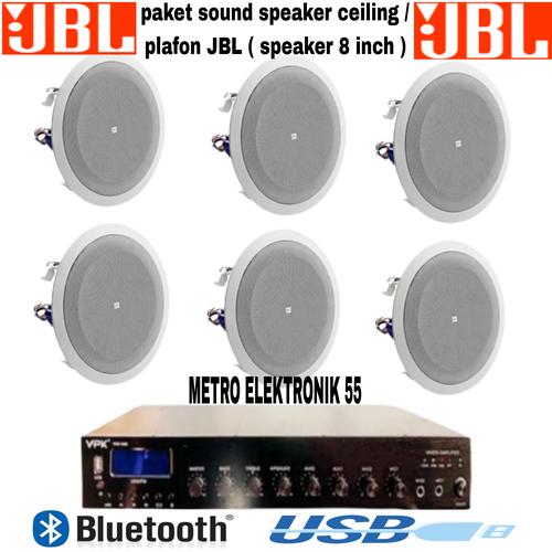 Jual Paket Speaker JBL Ceiling Atau Plafon 6 Unit Speaker Original ...