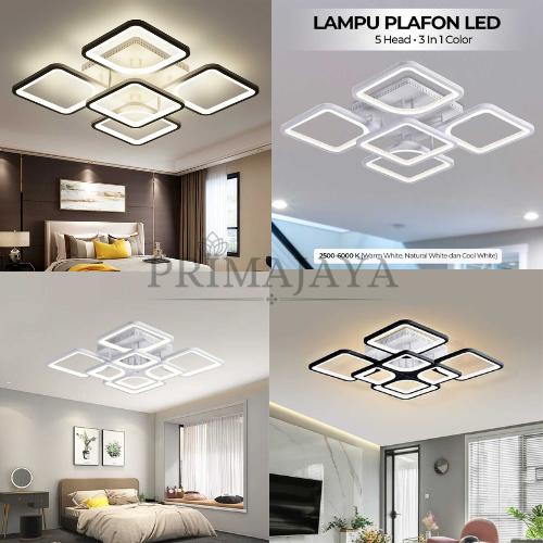 Jual Lampu Plafon Minimalis LED Plapon Hias Rumah Ruang Tamu Modern ...