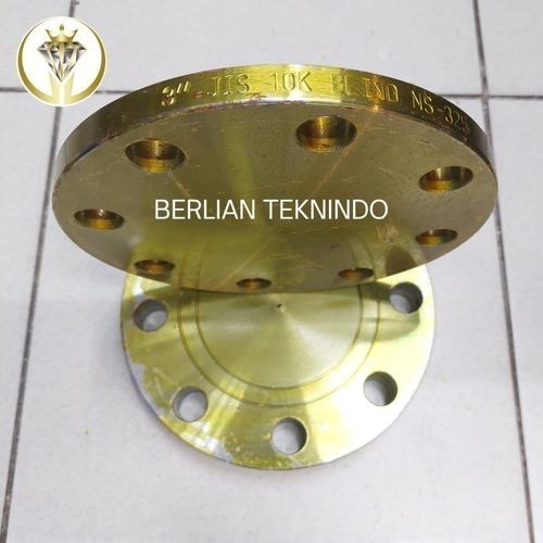 Jual 18" Flange Buta Besi JIS10K / Blind Flange Carbon Steel DN450 ...