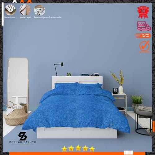 Promo Sprei Set Motif Polos Embos Premium & Elegan Super Lembut ...