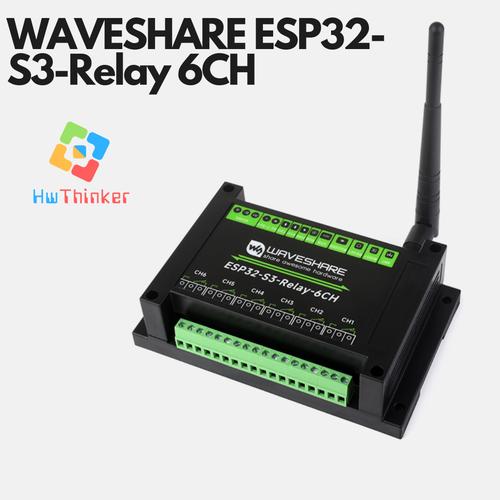 Jual Waveshare Industrial Control 6Ch 6 Ch 6-Channel ESP32-S3 ESP32S3 ... Jual Waveshare Industrial Control 6Ch 6 Ch 6-Channel ESP32-S3 ESP32S3 ...