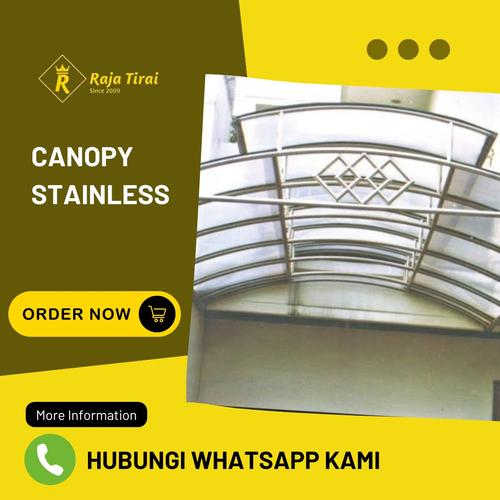 Jual Kanopi Stainless Steel anti karat Atap Polycarbonate Alderon ...
