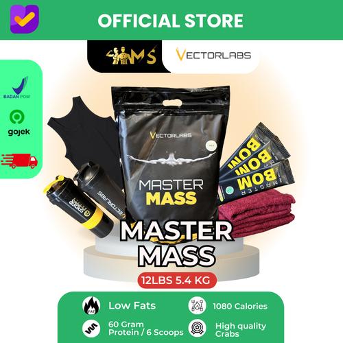 Promo master mass 12lb vectorlabs gainer - Coklat, anduk+bcaa1s Cicil 0 ...
