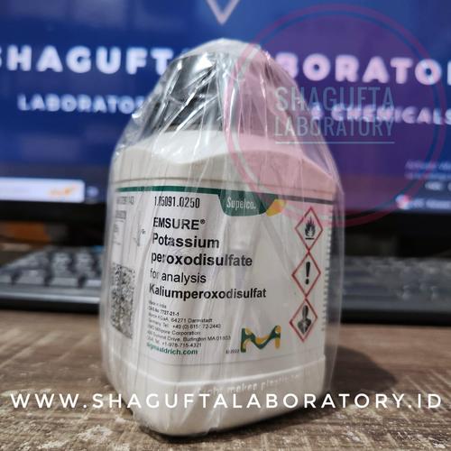 Jual POTASSIUM PEROXODISULFATE 250GR FOR ANALYSIS M E RCK 105091 ...