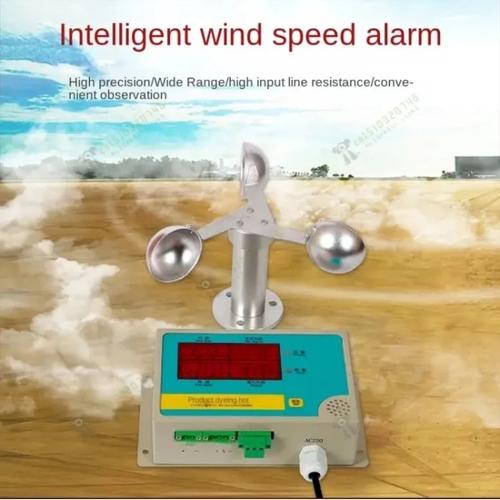 Jual Anemometer Tower Crane RS485 Wind Alarm Device Controller Wind ...