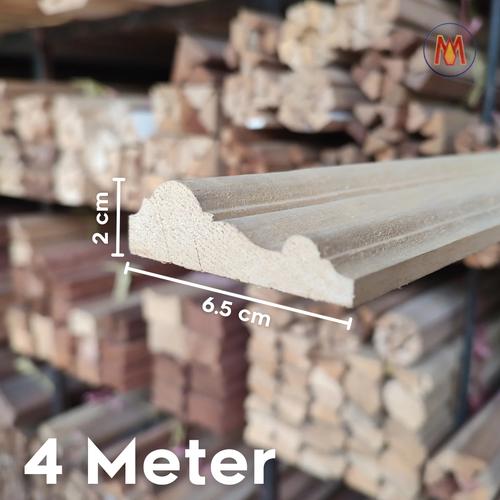 Jual LK-7K LIS PROFIL KAYU Kamper & Meranti Wall Moulding Wainscoting ...