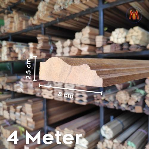Jual Lis Profil Kayu Wall Moulding Wainscoting Wall Panel/List profil ...