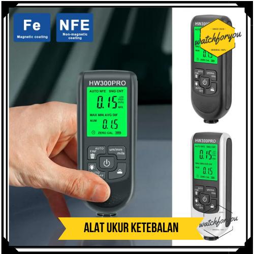 Jual Alat Ukur Ketebalan Cat Coating Logam Digital Coating Thickness ...