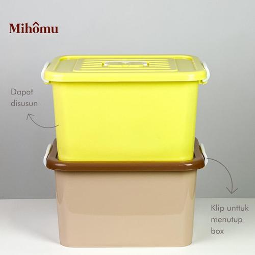 Jual CONTAINER KONTAINER BOX SERBAGUNA 10 LITER KOTAK STORAGE BOX ...