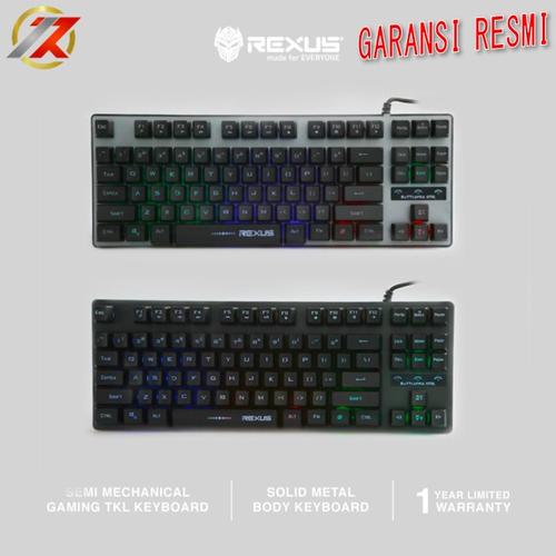 Jual REXUS FORTRESS K9 TKL K9TKL KEYBOARD GAMING REXUS BATTLEFIRE ...