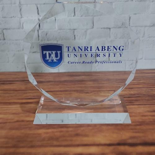 Jual Plakat Akrilik Custom/Plakat Diamond/Bevel/Plakat uk. 20x20+Box ...