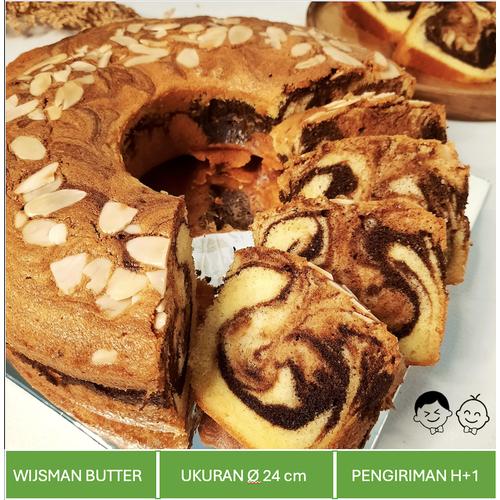Jual Bolu Marmer Jadul / Premium Marble Cake / Full Butter Ø 24 CM ...
