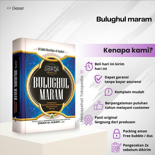 Jual Buku bulughul maram Darul Haq | Buku bacaan agama islam sesuai ...