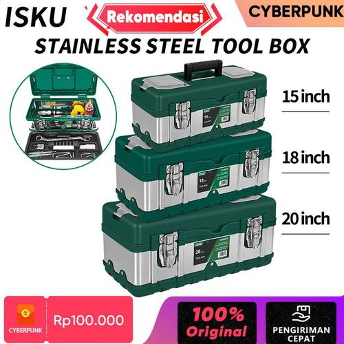 Jual XB Toolbox 20 Inch box alat perkakas Besi Baja tool box 15-20 ...
