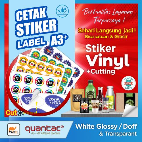 Jual Cetak Stiker Vinyl A3+ / Stiker Label produk / Print Stiker ... Jual Cetak Stiker Vinyl A3+ / Stiker Label produk / Print Stiker ...